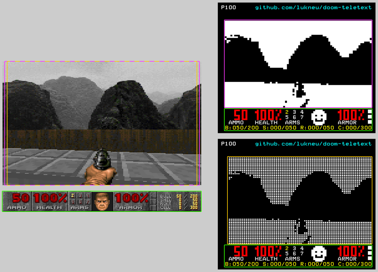 Doom per Videotext spielen? Das geht!