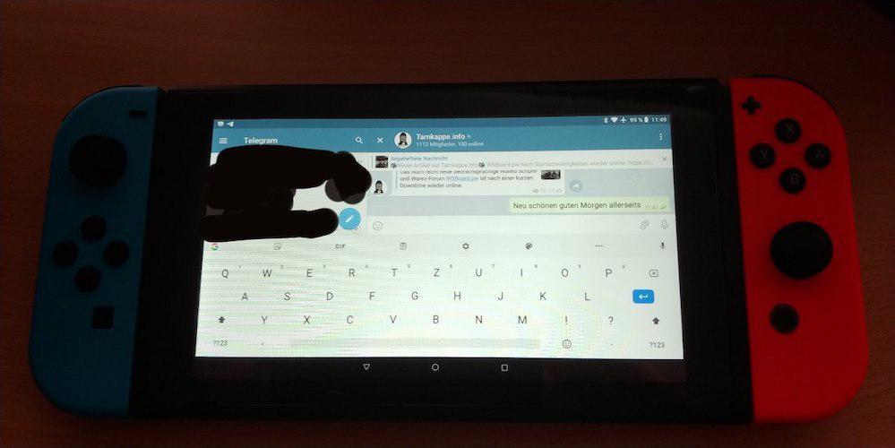 Switchroot: Android nun auch auf der Nintendo-Switch